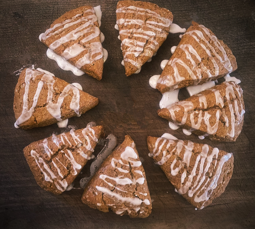 Gingerbread Scones – Aprile's Kitchen